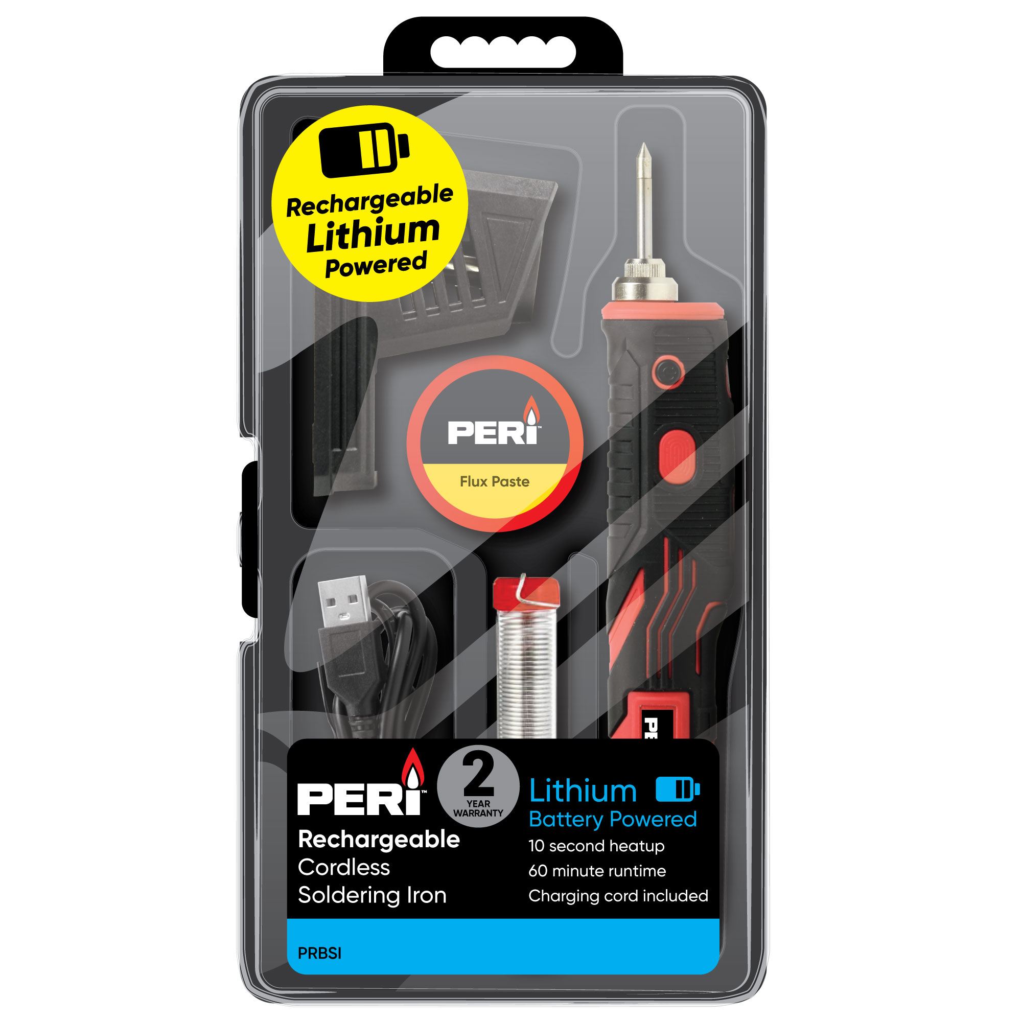 RECHARGEABLE CORDLESS SOLDERING IRON – Peri™